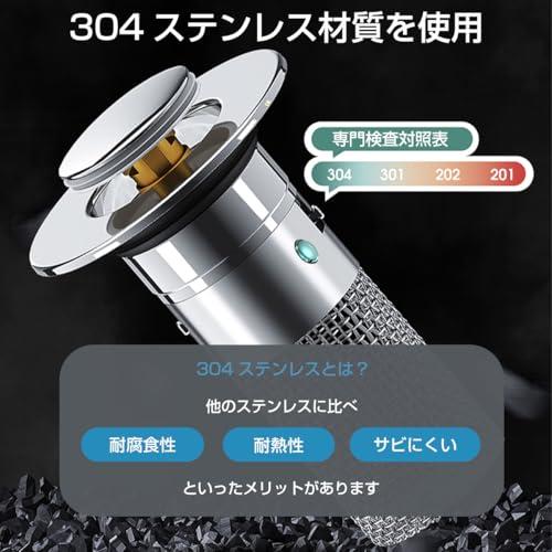 TOKAIZ ヘアキャッチャー 排水溝 ゴミ受け 排水口 洗面台 ネット ステンレス ゴキブリ対策 蓋 34~45mm対応 目詰まり防止 掃除しやすい THG-HC01シル : 睦Shop ...