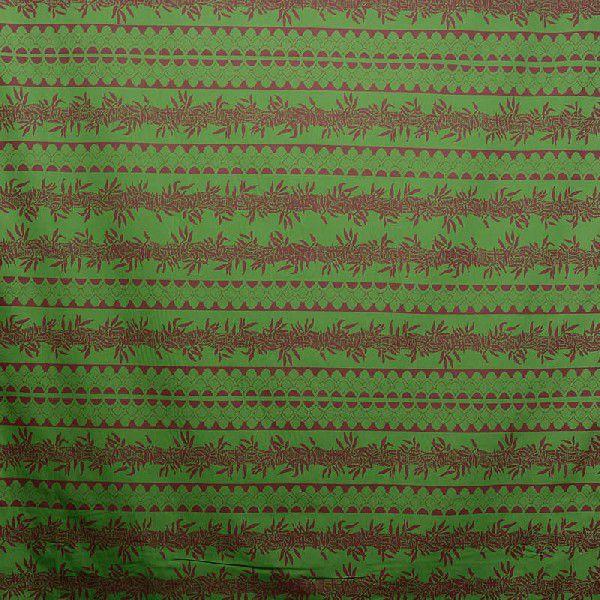 Nakeu Awai製ファブリック【イリマ柄/緑×茶色】（ヤード単位での販売） : ムームーママ - 通販 - Yahoo!ショッピング
