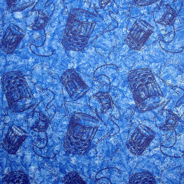 【フラダンスのパウスカート】Nakeu Awai製生地使用シングル・パウスカート【総柄/パフドラム柄/ムラ染め風/青×ネイビー】 : ムームー ...