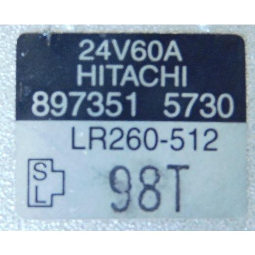 要コア返却】 オルタネーター 日立 いすゞエルフ LR260-512/8973515730 【新品】※日立純正品 : MVリパーツ社 ヤフー店 ...