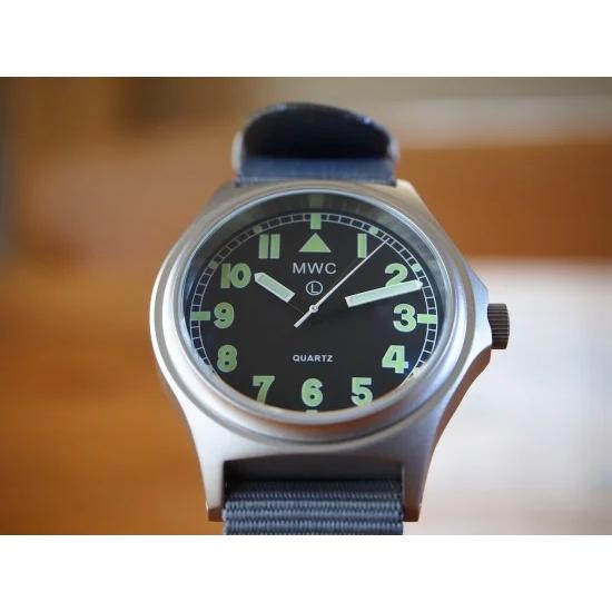 MWC 【NATO正式採用】軍用時計 ミリタリーウォッチ MWC時計 G10 100m サファイア NSNナンバー取得 スイスロンダ 10年電池 ノンデイト 40mm 欧州 ミルスペック ...