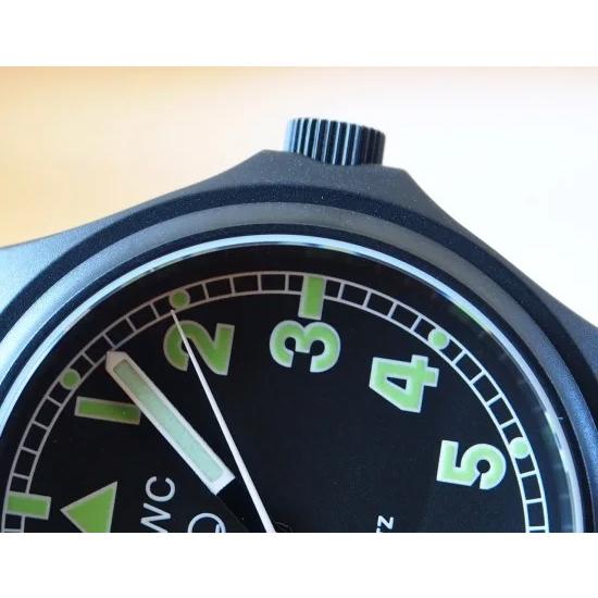 MWC 【NATO正式採用】軍用時計 ミリタリーウォッチ MWC時計 G10 PVD 100m サファイア NSNナンバー取得 スイスロンダ 10年電池 ノンデイト 40mm 欧州 ミル ...