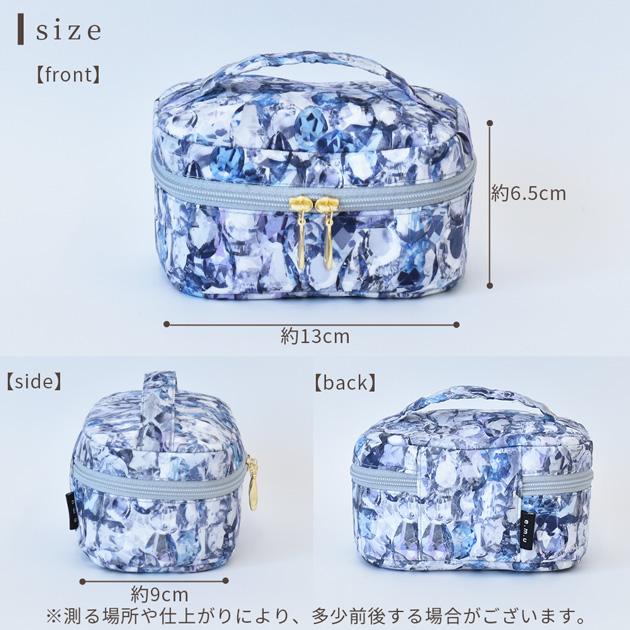 LIBERTY. 手作りキット リバティ プリント で作る リトルバニティ ポーチ キット レシピ 型紙 動画 アレクサンドラ メイク コスメ 上品 LV3 中級 : 手作り工房 MYmama ...