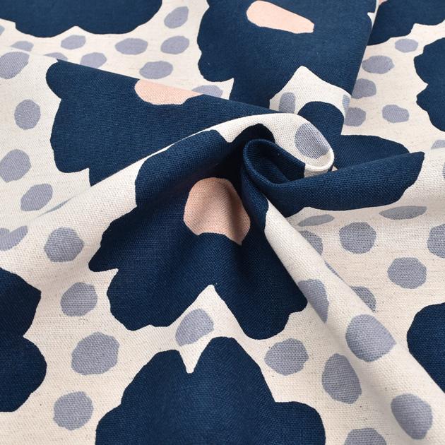 生地 布 布地 う早この布 綿麻 キャンバス おしゃれ 可愛い あられ 花 花柄 フラワー ドット 水玉 北欧 北欧風 北欧調 バック ハンドメイド 手芸 手作り : 手作り工房 MYmama ...