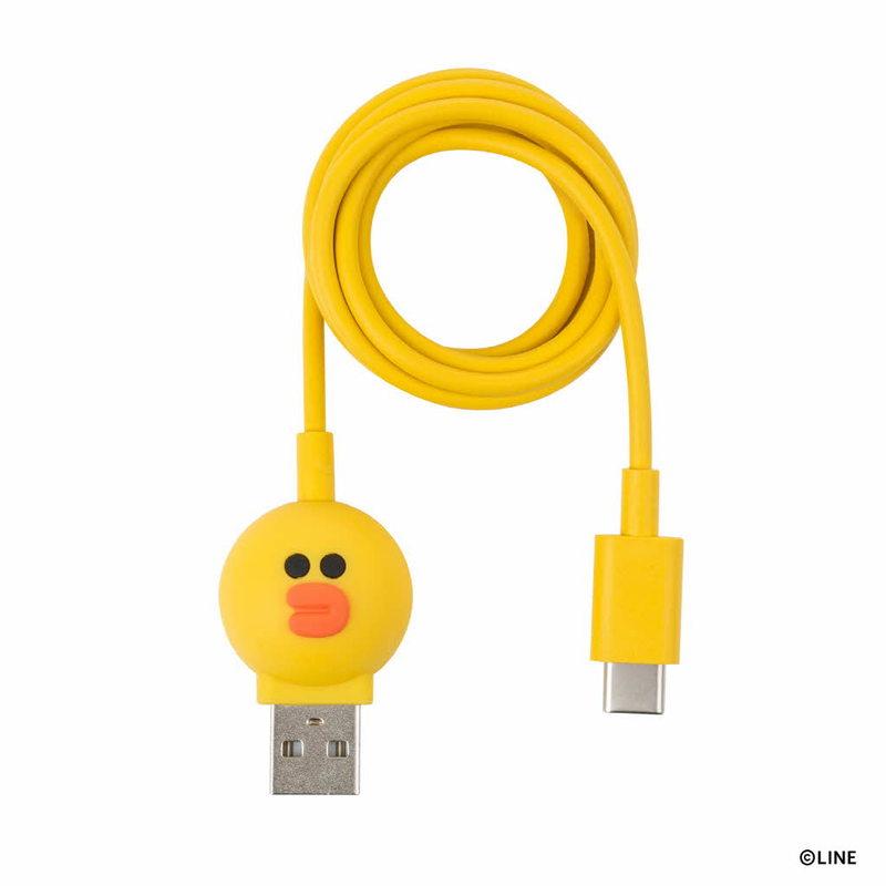 【訳あり アウトレット 50%off】USB Type-C ケーブル LINE FRIENDS 充電 データ転送 対応 ラインフレンズ 1m ...