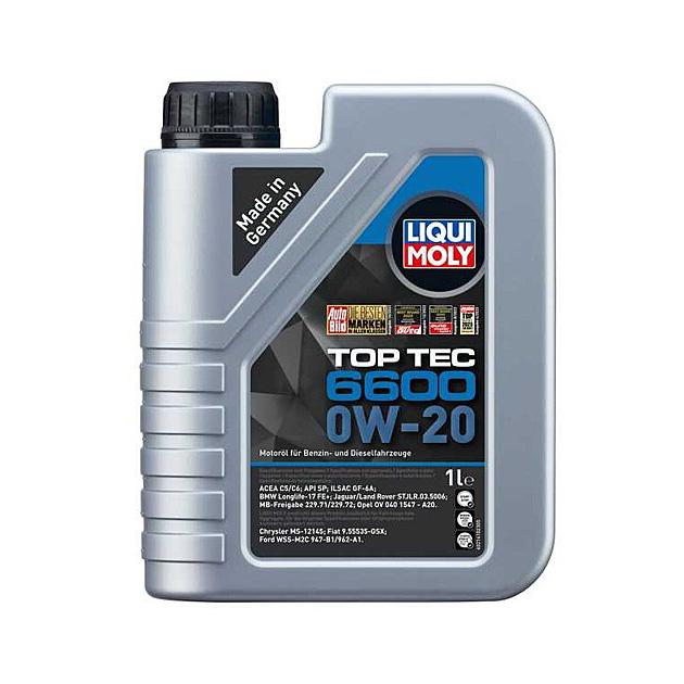 トップテック6600. SAE 0W-20 API:SP. ACEA:C5/C6. 容量:1リットル (LIQUI MOLY:21410 ...