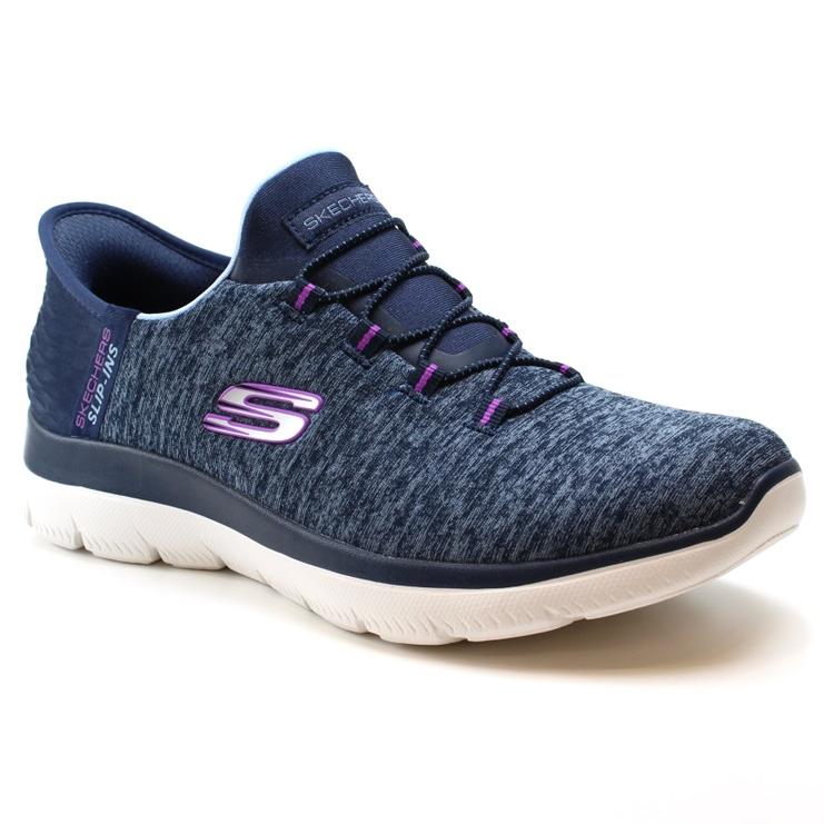 スケッチャーズ スリップインズ レディース スニーカー SKECHERS SUMMITS-DAZZLING HAZE 149937 NVPR サミッツ - ダズリング ヘイズスケッチャーズ ...