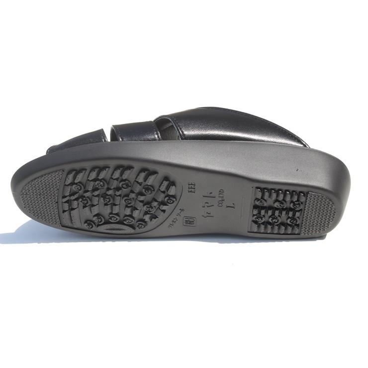 ヤマト サンダル メンズヤマト 7372 黒 ヘップ サンダル 紳士サンダル 日本製 リゾート 夏 レジャー 海 川 山 キャンプ アウトドア おしゃれサンダル 父の日 : 7372 ...