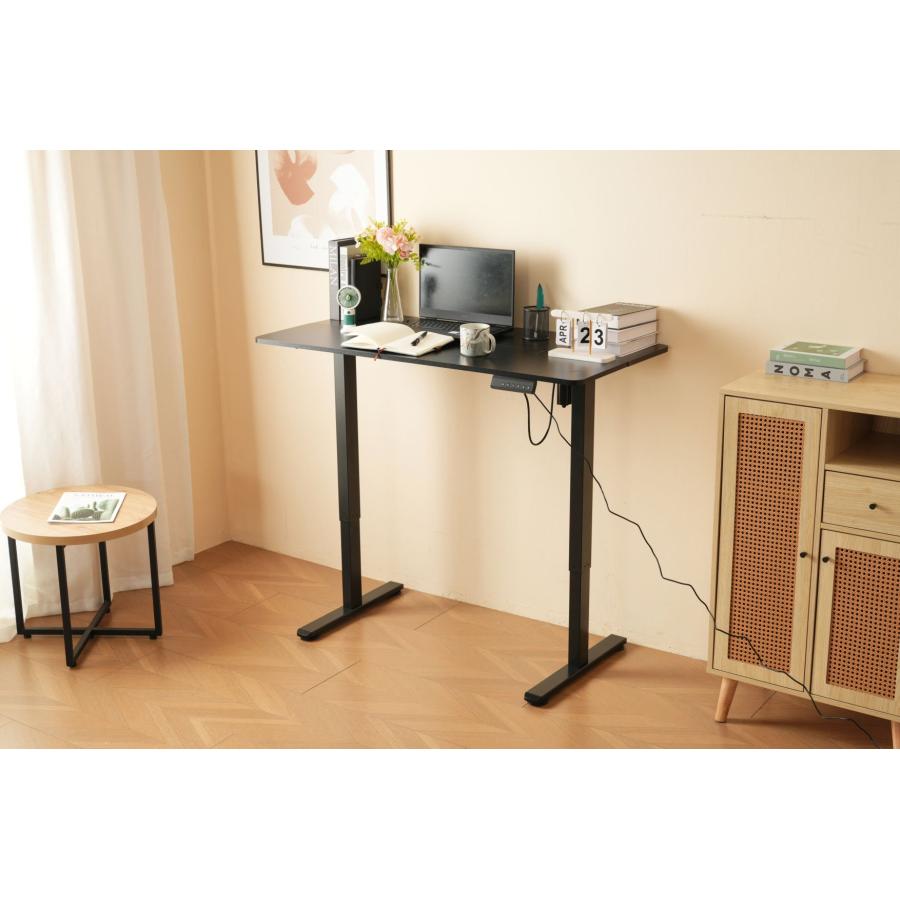 BTM 電動昇降デスク スタンディングデスク 電動 幅120cm/140cm 昇降式テーブル 高さ調整 デスク 在宅 オフィスデスク 机 パソコンデスク : 新生Myhome店 - 通販 ...