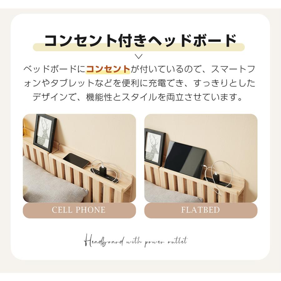 BTM 【「ハイタイプ」パレットx8枚】パレットベッド 宮付き コンセント付 シングルベッド シングル すのこベッド 分割 ベッド ベッドフレーム : 新生Myhome店 - 通販 ...