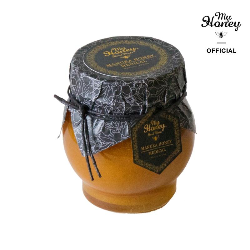MYHONEY 【MYHONEY公式】MYHONEY マイハニー はちみつ ハチミツ マヌカハニー メディカル MGO400+ 200g (Lサイズ) ギフト 生はちみつ 贈り物 : 生 ...