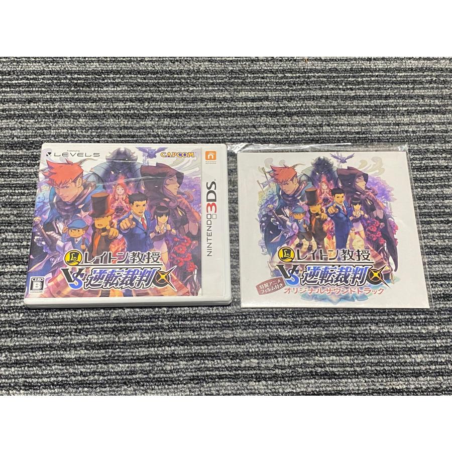 ニンテンドー3DS 任天堂 3DS ソフト レイトン教授VS逆転裁判 オリジナルサウンドトラック ケース付き : マイホット - 通販 - Yahoo!ショッピング