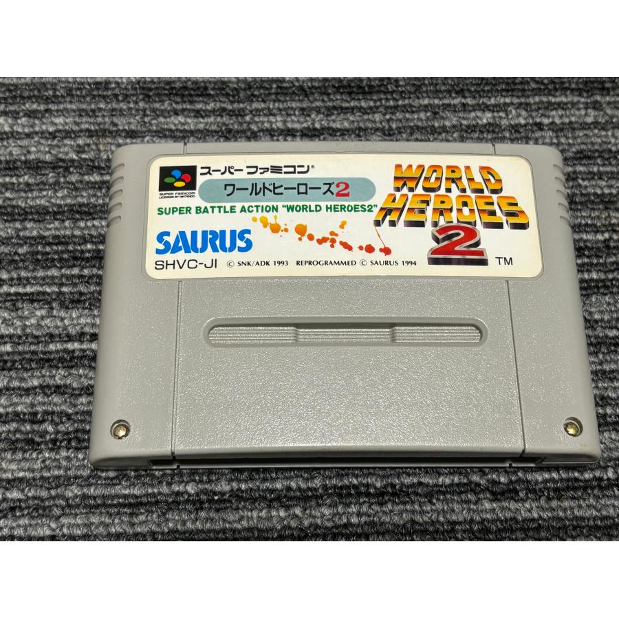 任天堂 スーパーファミコン カセット ソフト ワールドヒーローズ2 SFC （2） : マイホット - 通販 - Yahoo!ショッピング