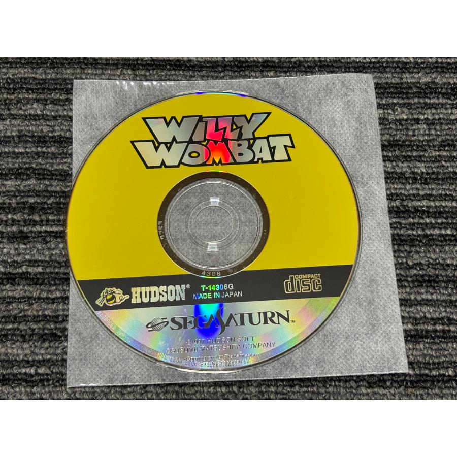 セガ セガサターン ソフト ウィリーウォンバット WILLY WOMBAT SEGA SATURN SS : マイホット - 通販 ...