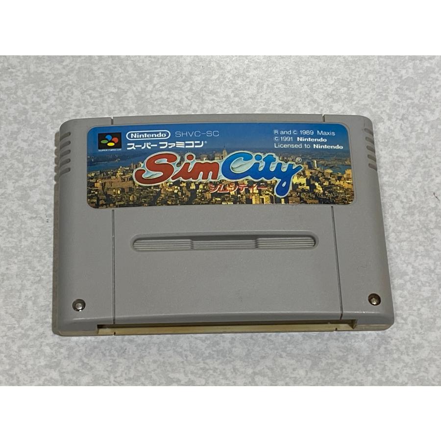 スーパーファミコン カセット ソフト シムシティー SimCity SFC :IMG6027:マイホット - 通販 - Yahoo!ショッピング