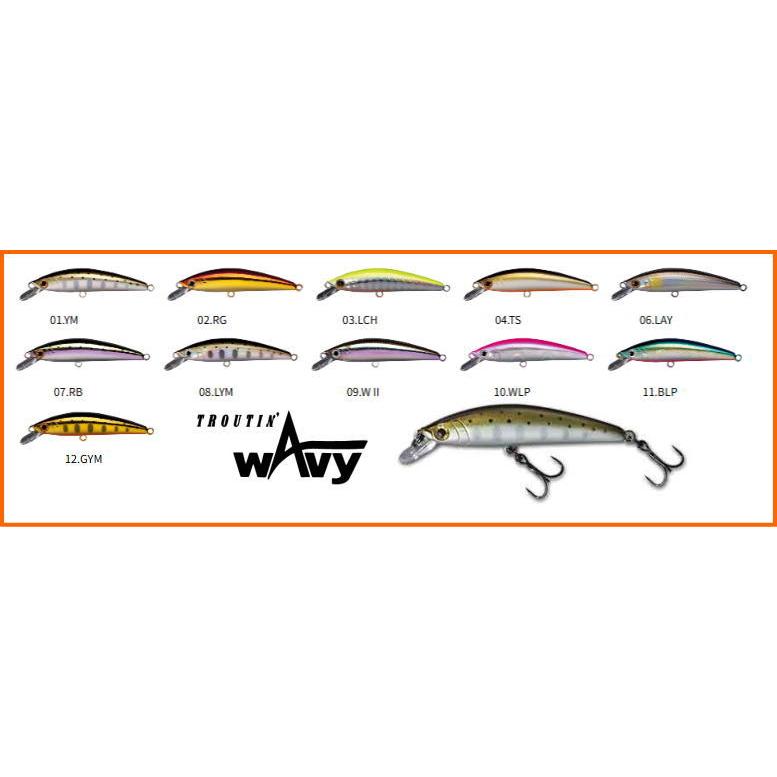 SMITH（スミス） トラウティンウェイビー 50S Troutin' Wavy 50mm 3g トラウティン ウェイビー 50S : ルアー専門店マイキスYahoo!店 - 通販 ...