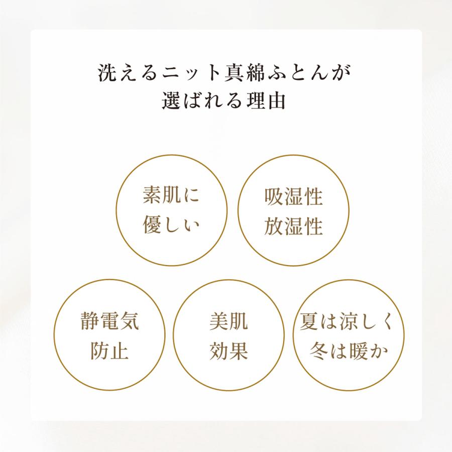 洗えるニット真綿ふとん シングルロングサイズ 洗える シルク 肌に優しい 美肌 ギフト : 公式サイト 眠りの専門店 mymakura - 通販 - Yahoo!ショッピング