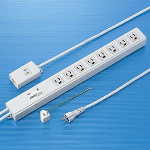 SANWA SUPPLY（サンワサプライ） ノイズフィルタタップ(3P・8個口+2P