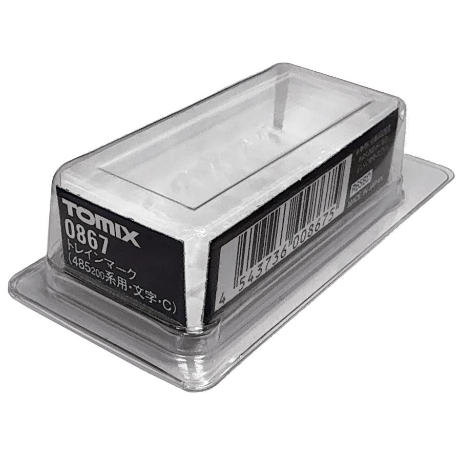 TOMIX Nゲージ トレインマーク 485 200系用 文字 C 0867 鉄道模型 用品 : My Rainbow - 通販 - Yahoo!ショッピング