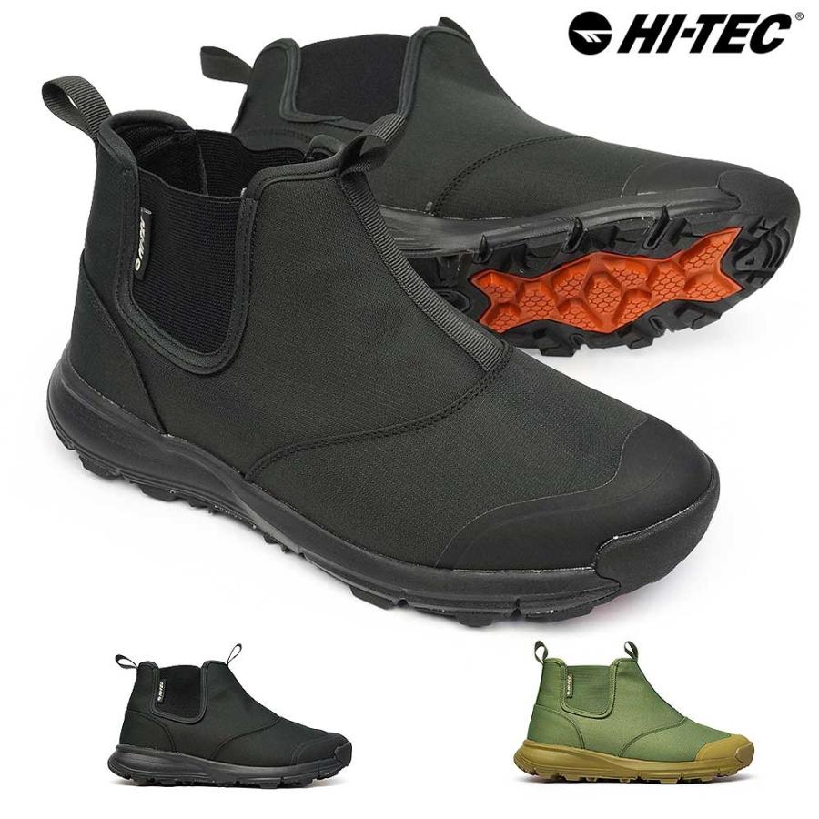 HI-TEC ハイテック 防水 サイドゴア ブーツ HT CM015 メンズ レディース WOLK CHELSEA WP : マイスキップ ...