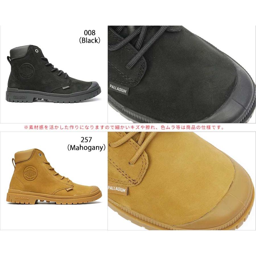 PALLADIUM パラディウム 防水 ブーツ メンズ レザー 靴 77891 SP20 カフレザー WP レディース スニーカー : マイス ...