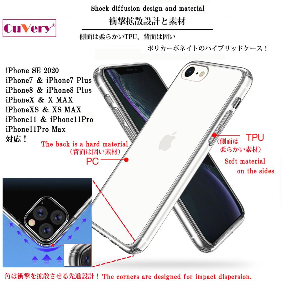 iPhoneSE(第3 第2世代) iPhone8 8Plus iPhone7 7Plus アイフォン ハイブリッド クリアケース トイプードル りんご もぐもぐ :6000588ipSE ...