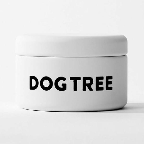 DOGTREE ドッグツリー おやつ缶 1個 マットホワイト : MyStyleペットストア - 通販 - Yahoo!ショッピング