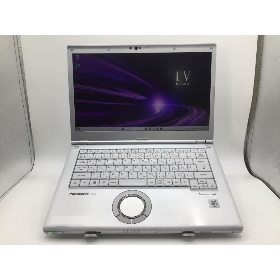 Let's note LV Panasonic CF-LV9 / 10世代 i5 10310U 8GB SSD 256GB カメラ DVD USB-C 顔認証 Windows11 中古 ...