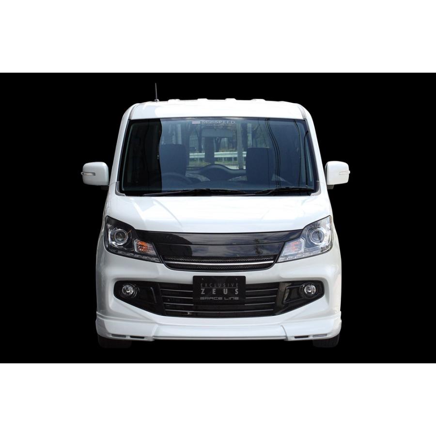 【単色塗装済品】[MA15S ソリオバンディット]グレースライン フロントハーフスポイラー エムズスピード M'z SPEED mzspeed 外装パーツ カスタム エアロパーツ ...