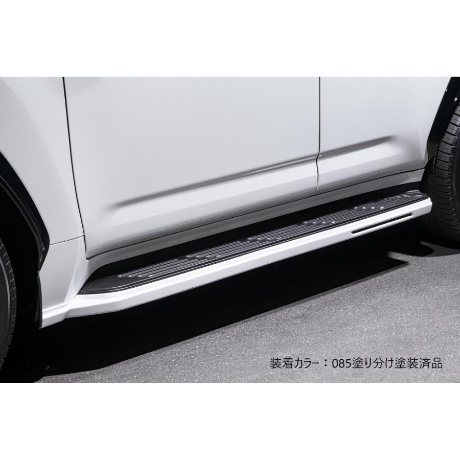 M'z SPEED 【グロスブラック仕様】[レクサス LX600]ラヴライン サイドステップ (ABS製) エムズスピード M'z SPEED ...