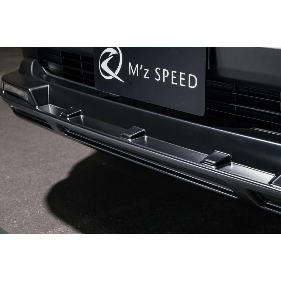 M'z SPEED 【つや消しブラック仕様】[50系 RAV4 Adventure]クロスライン フロントバンパーガード (AES製) エムズスピード mzspeed 外装 カスタム ...