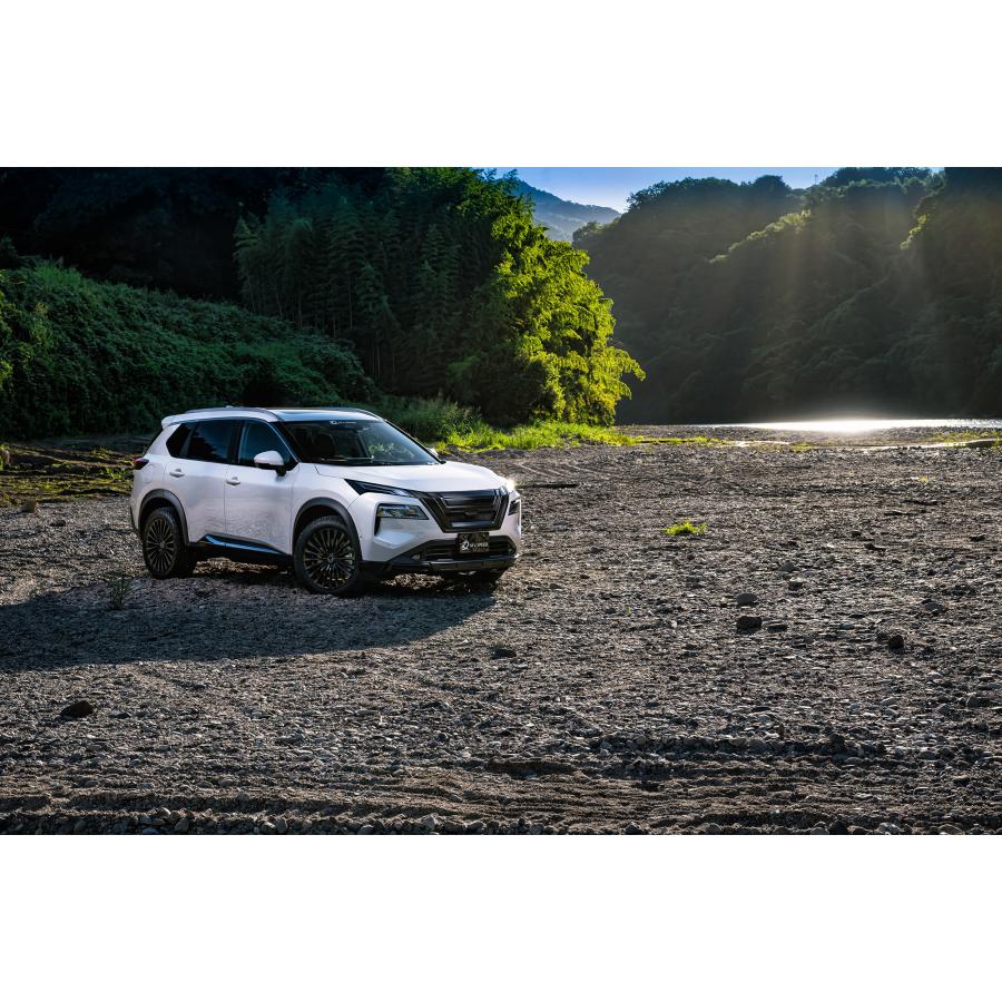 [ABS製：ブラック仕様]エクストレイル X-TRAIL (T33) フロントグリル 2981-4210 :mz261204:エムズスピードヤフー店 - 通販 - Yahoo!ショッピング