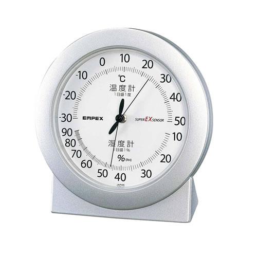 EX-2767 エンペックス気象計 スーパーEX 高品質 温・湿度計 シャインシルバー :EX-2767:日本橋CHACHA!ヤフー店 - 通販 - Yahoo!ショッピング