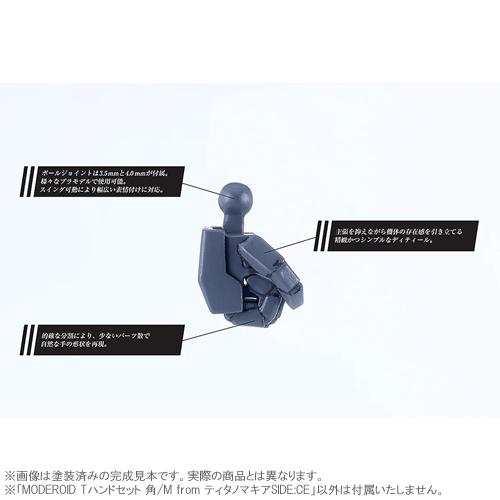 MODEROID H-4580828664333 グッドスマイルカンパニー Tハンドセット 角/M from ティタノマキアSIDE：CE ...