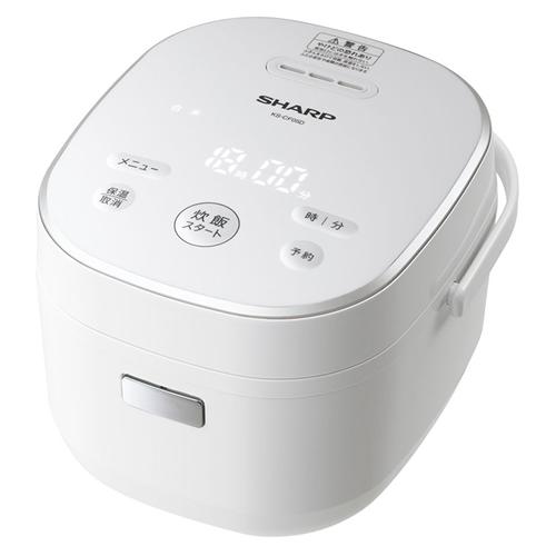 SHARP KS-CF05D-W シャープ 3合 ジャー炊飯器 ホワイト系 : 日本橋CHACHA!ヤフー店 - 通販 - Yahoo!ショッピング