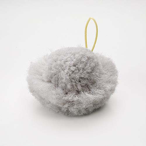 サンコー Li4973381134878 SANKO びっくりフレッシュ びっくり抗菌糸で作った床洗い BA-53 グレー 吊りひも付き バス ...