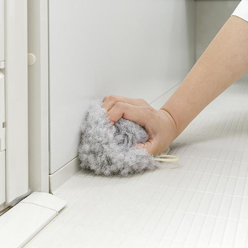 サンコー Li4973381134878 SANKO びっくりフレッシュ びっくり抗菌糸で作った床洗い BA-53 グレー 吊りひも付き バス ...