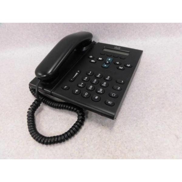 【中古】CP-6921 シスコ Cisco Unified IP Phone 6900 シリーズ 電話機【ビジネスホン 業務用 電話機 本体 ...