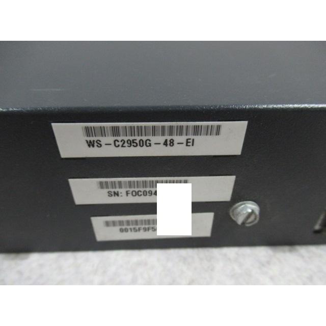 【中古】WS-C2950G-48-EI WS-G5483=付 Catalyst 2950シリーズ Cisco Catalyst Switch ...