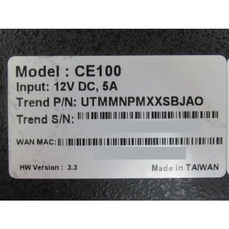 【中古】 CE100 TREND MICRO/トレンドマイクロ Cloud Edge UTM 【ビジネスホン 業務用 電話機 本体】 : 日商 ...