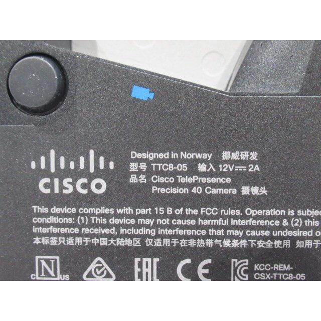 【中古】 TTC7-21 シスコ / CISCO TelePresence SX20 テレビ会議システム カメラ マイク リモコン付き ...