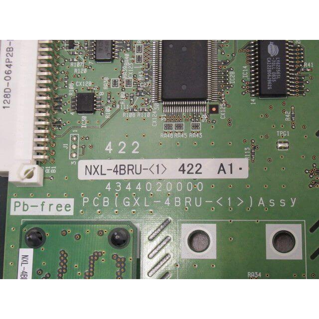 【中古】 NXL-4BRU-(1) + NXL-4BRSU-(1) NTT αNX-L 4IP局線ユニット + 4IP局線増設ユニット 【ビジネスホン 業務用 電話機 本体 ...