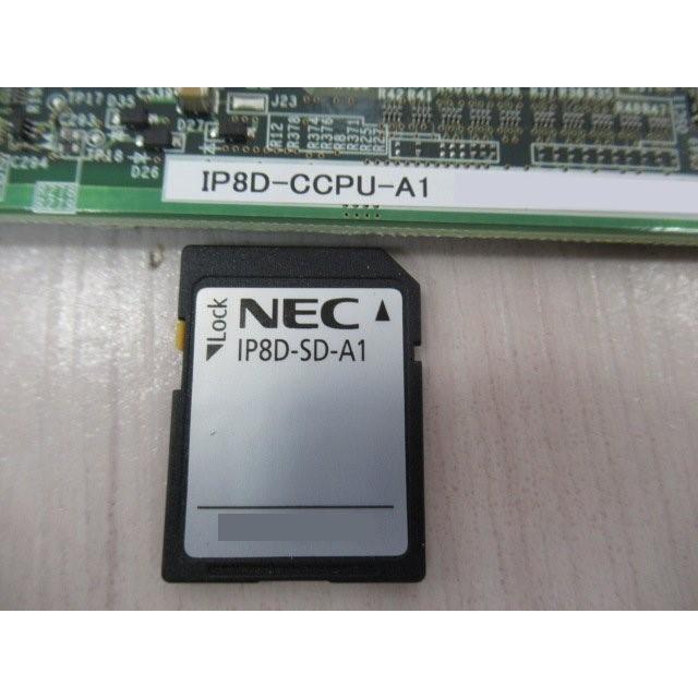 【中古】【V2.01 M/L IPトランク4 AXモバイル64】 IP8D-CCPU-A1 + IP8D-SD-A1 NEC Aspire WX CPU Aユニット 【ビジネスホン 業務用 ...