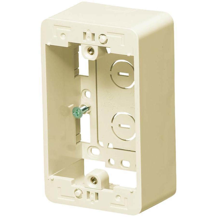 未来工業 MSB-F1Y 深形モール用スイッチボックス(Fタイプ) 型 モダンホワイト色 : エヌデンサービス - 通販 - Yahoo!ショッピング