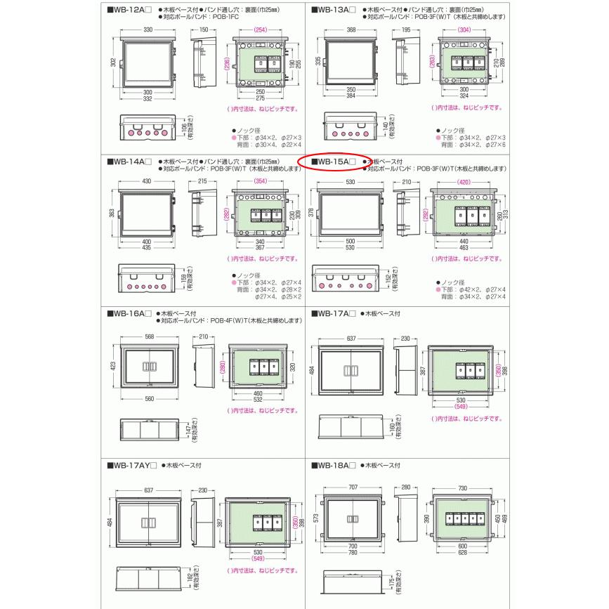 未来工業 WB-15AJ ベージュ色 ウォルボックス （屋根付 ヨコ型） : エヌデンサービス - 通販 - Yahoo!ショッピング