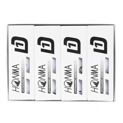 HONMA 2024 ホンマ D1 BT2401 ホワイト 1ダース12個入 : n-fine - 通販 - Yahoo!ショッピング