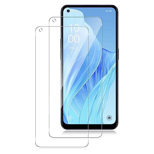 「2セット」YiOne For OPPO Reno9 A ガラスフィルム2枚 強化ガラス 硬度9H 耐衝撃 スクラッチ防止 旭硝子素材製 高 ...