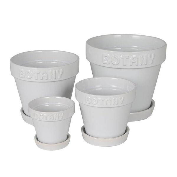 (在庫限り)DULTON ボタニー ポット 3 ホワイト BOTANY POT WHITE (CODE：G21-0395XS/WT) ダルトン インダストリアル 男前 : neut ...