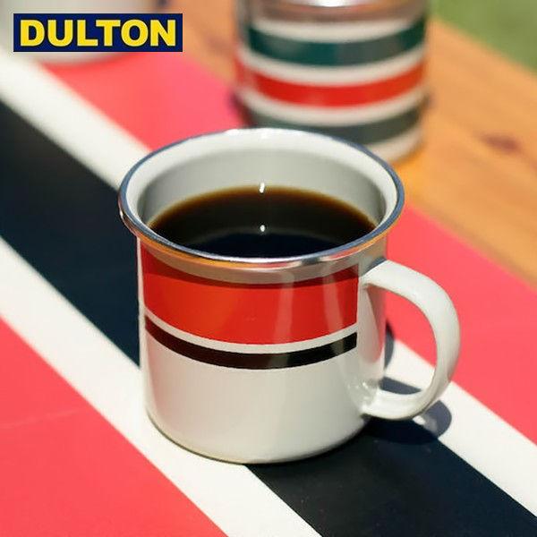 DULTON SS リム エナメル マグ レッド/ブラック RIM ENAMELED MUG RBK (CODE：Y-0443RBK) ダルトン インダストリアル 男前 : neut ...