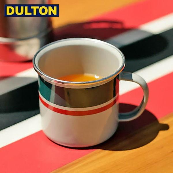 (在庫限り)DULTON SS リム エナメル マグ グリーン/レッド RIM ENAMELED MUG GRD (CODE：Y-0443GRD) ダルトン インダストリアル 男前 ...